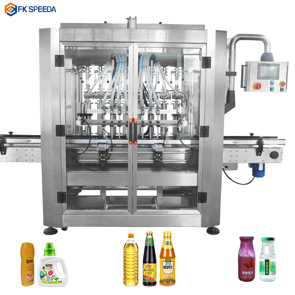 China Automatic 8 heads piston filling machine (Support customization ...